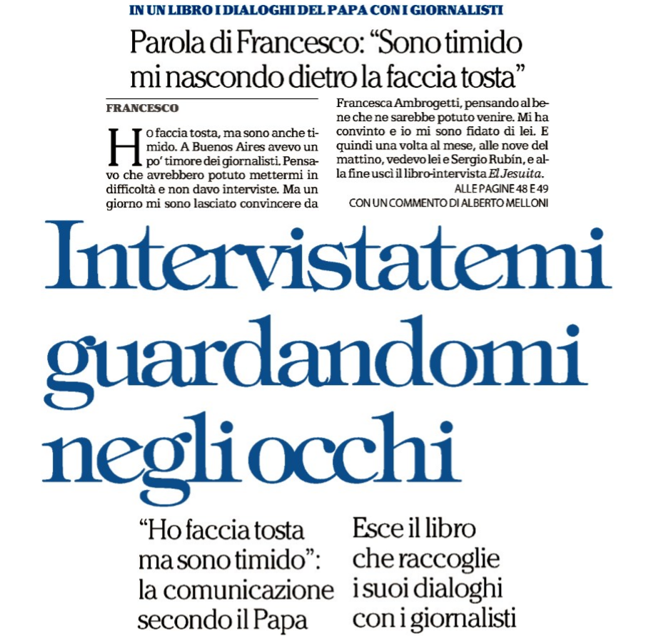 Fate domande (ma non dubia) guardandomi negli occhi | Radio Spada
